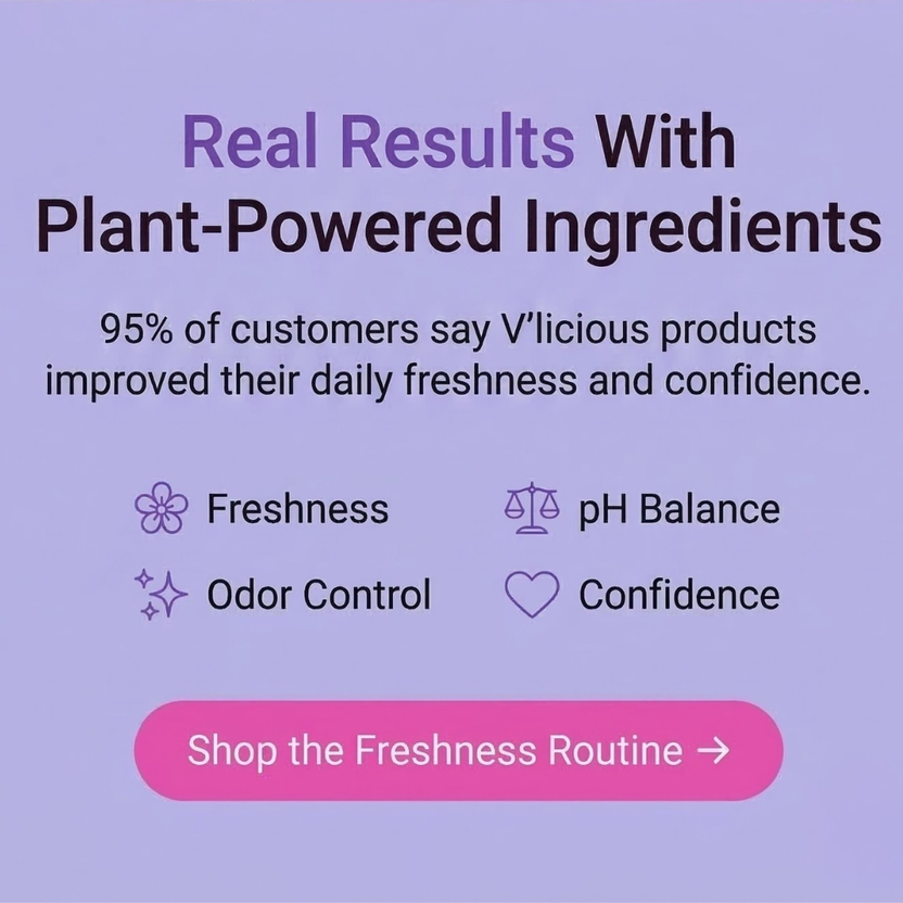 V'licious | Natural Feminine Hygiene & ph Balancing Care